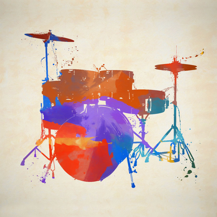 Ivy Bronx Rainbow Drum Set | Wayfair.co.uk