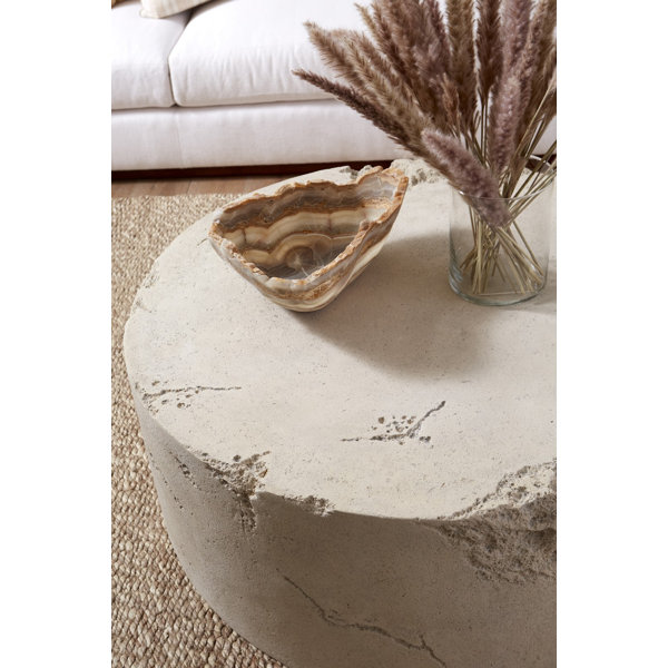 Phillips Collection Formation Coffee Table, Roman Stone | Wayfair