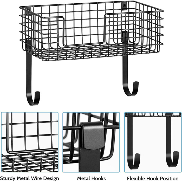 BTY T-Leg Wall Mount Iron Holder | Wayfair
