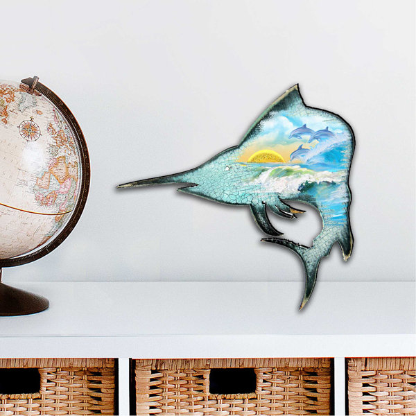 Rosecliff Heights Marlin Fish Wall Decor | Wayfair