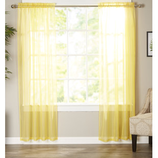 Yellow & Gold Curtains & Drapes You'll Love in 2022 - Wayfair Canada