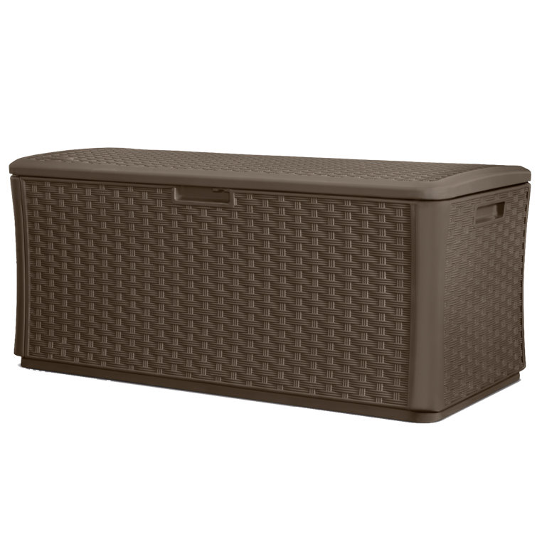 WFX Utility 507 Litres Resin Wicker Storage Box | Wayfair.co.uk