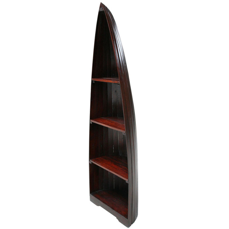 Longshore Tides Hammons 194cm H Solid Wood Boat Bookcase | Wayfair.co.uk