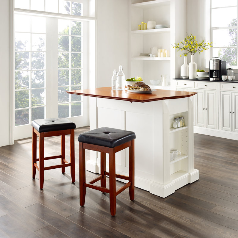 Three Posts™ Diamondback Kitchen Island & Reviews | Wayfair