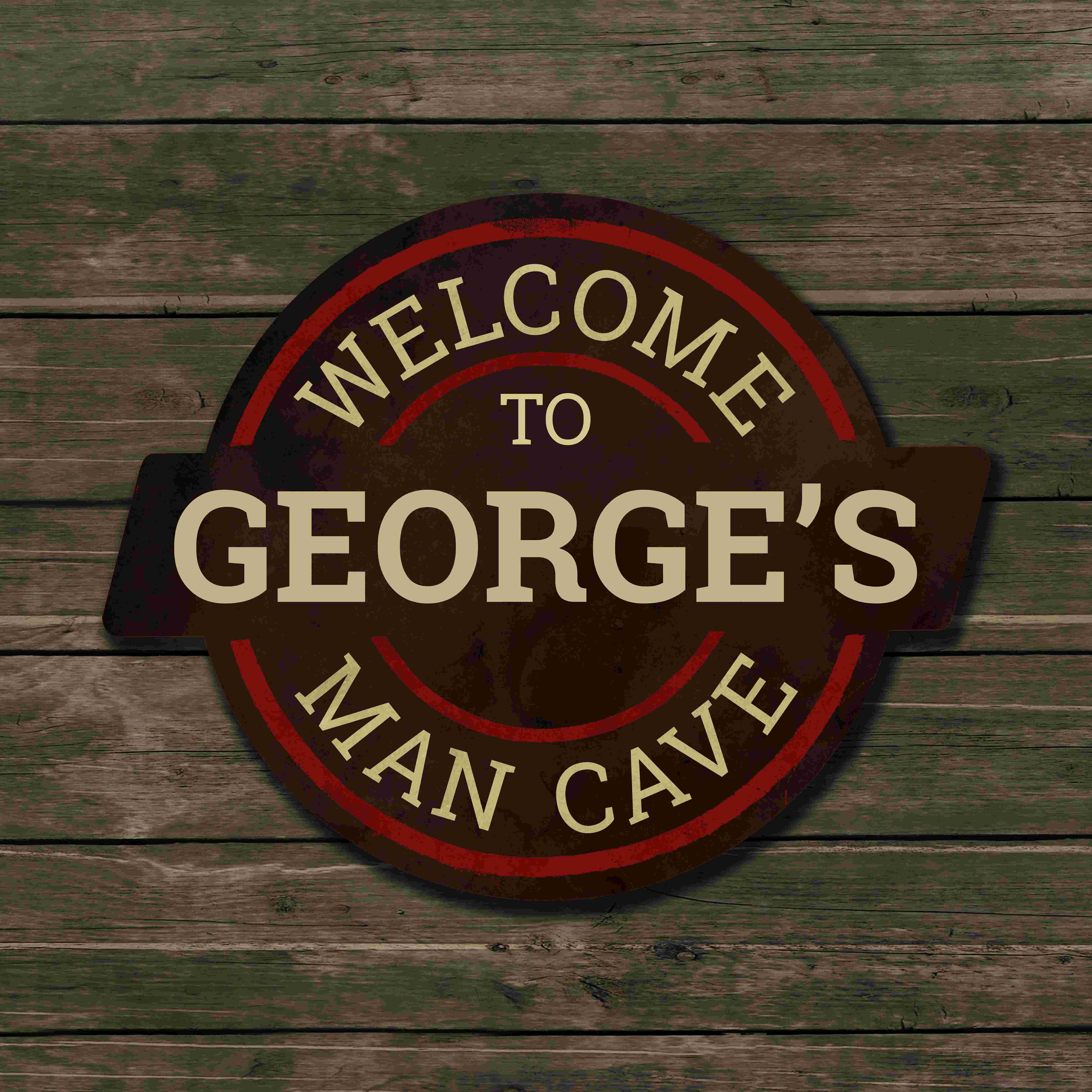 Trinx Man Cave Welcome - Wrapped Canvas Advertisements | Wayfair