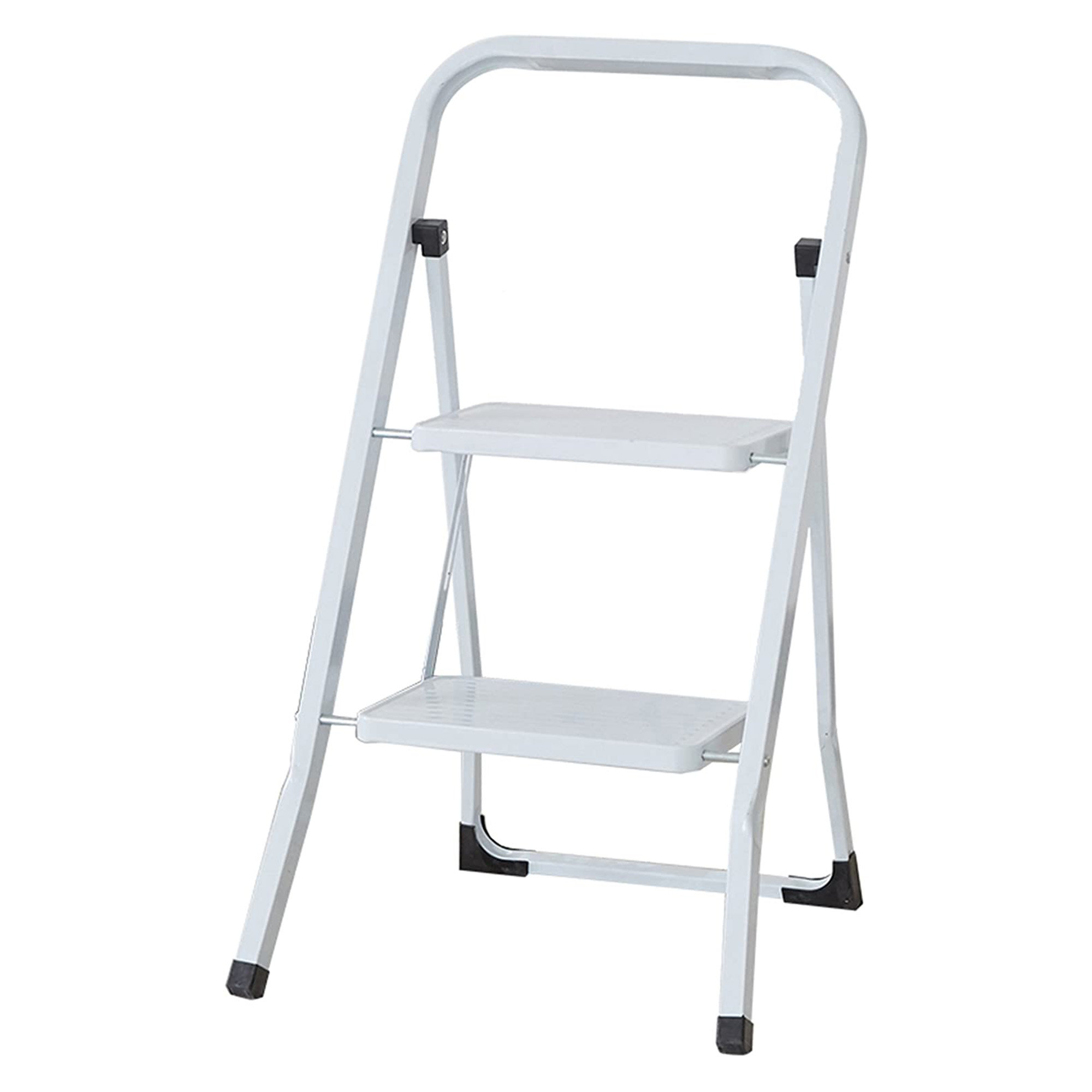 ACEM 2 - Step Steel Lightweight Folding Small Step Ladder & Reviews ...