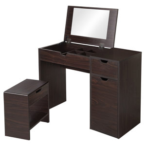 Ebern Designs Smariti Vanity & Reviews | Wayfair