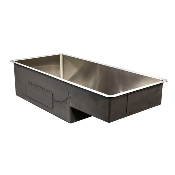 Nantucket Sinks x Studio Dearborn Pro Series Undermount Stainless Steel ...