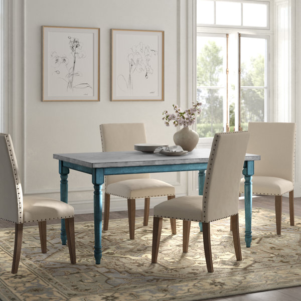 Aqua-dining-table | Wayfair