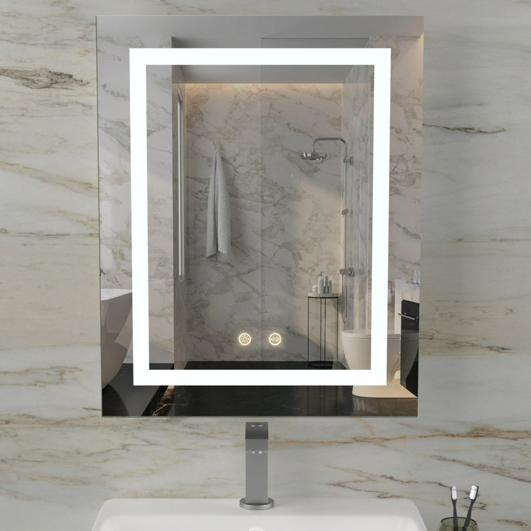 Ivy Bronx Front Lighted Bathroom /vanity Mirror | Wayfair.co.uk