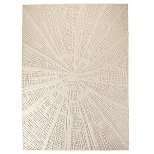 Global Views Vortex Rug-Ivory/Ivory | Wayfair