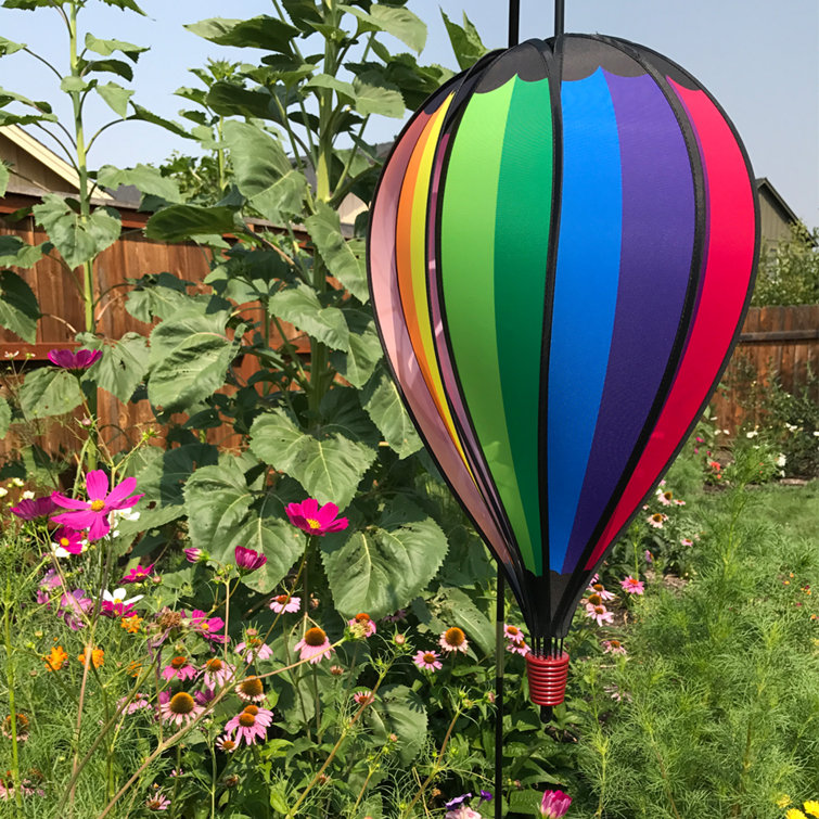 Ebern Designs Rainbow Spectrum 10 Panel Hot Air Balloon & Reviews | Wayfair