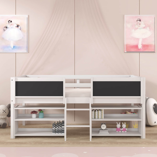 Harriet Bee Evie-Sue Solid Wood Bed by Harriet Bee | Wayfair