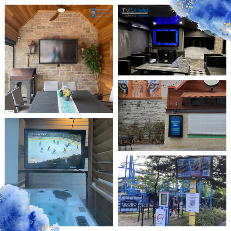 The TV Shield 36" To 43" Outdoor TV Enclosure | Wayfair