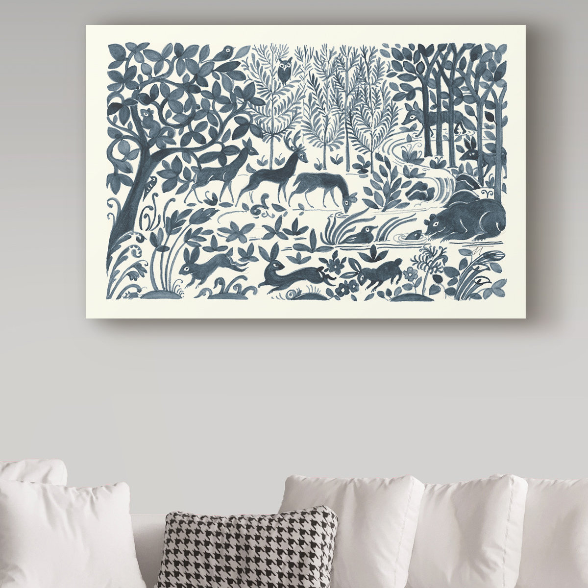 Trademark Art Miranda Thomas Forest Life II by Miranda Thomas - Graphic ...