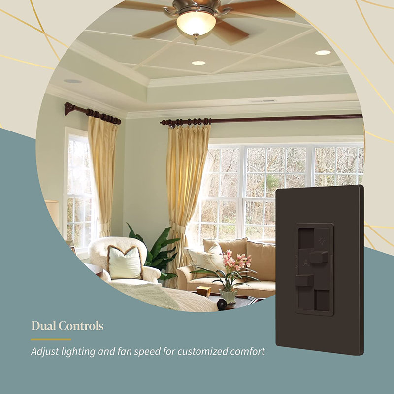 TOPGREENER Kalide 3-way Slide Dimmer | Wayfair