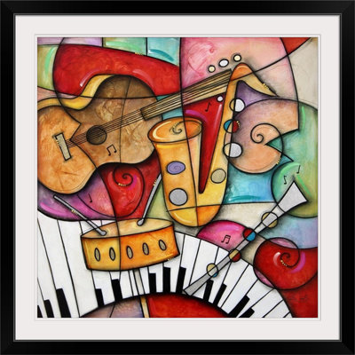 George Oliver Jazz Makers Eric Waugh - Graphic Art & Reviews | Wayfair