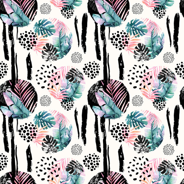 Bay Isle Home Gyan Abstract Wallpaper | Wayfair.co.uk