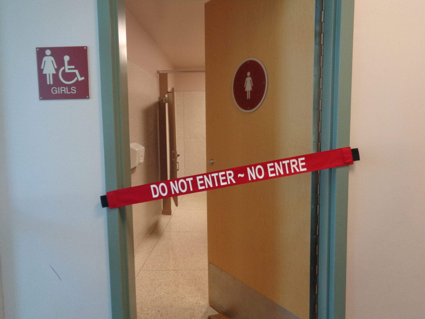 Magnetic Door Barrier Do Not Enter Sign | Wayfair