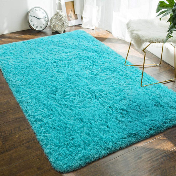 Mercer41 Soft Fluffy Bedroom Rugs - Indoor Area Rug Home Decor Floor ...