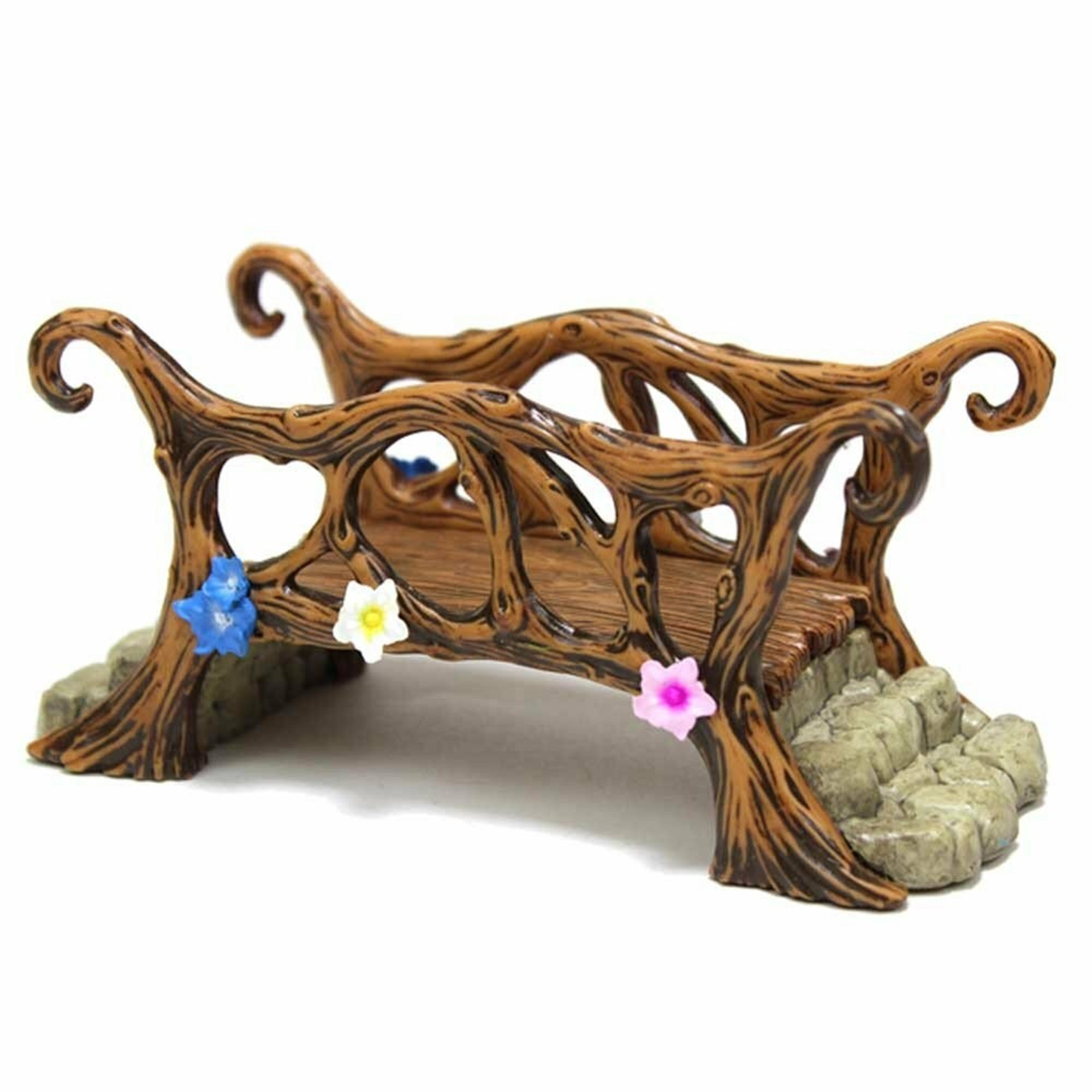 Arlmont & Co. Muscott Secret Garden Fairy Bridge Statue | Wayfair