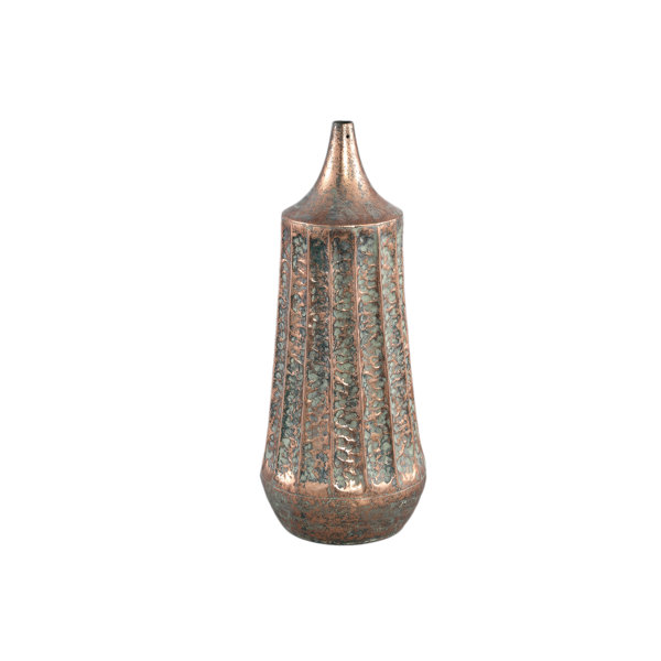 Borough Wharf Dilla Copper Iron Pot | Wayfair.co.uk
