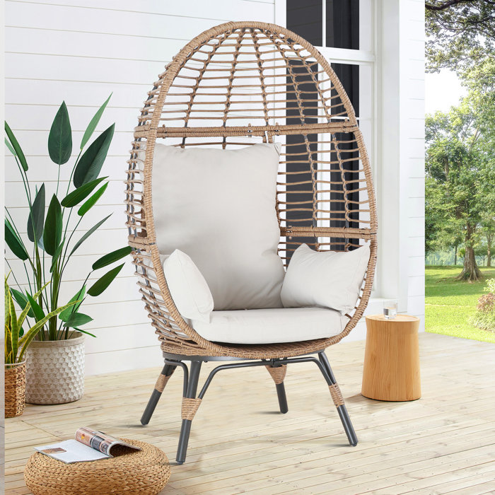 Beachcrest Home Papillion Outdoor Lounge Chair & Reviews | Wayfair