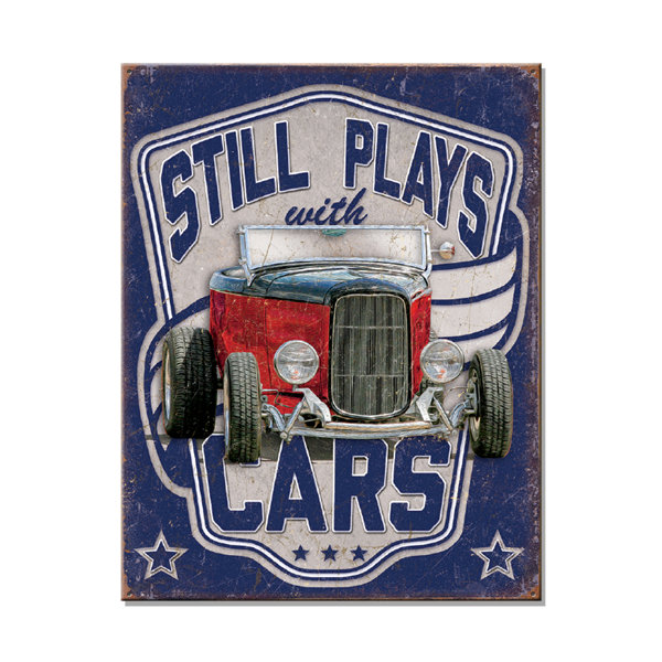 Metal-car-signs | Wayfair