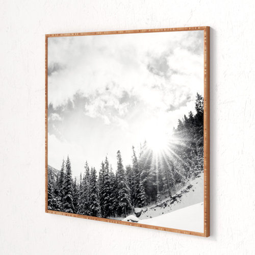 Mercury Row® Mountain by Bird Wanna Whistle - Picture Frame Photograph ...