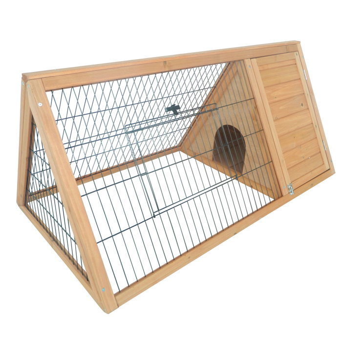 Tucker Murphy Pet™ Maurice Weather Resistant Rabbit Hutch with Ramp ...