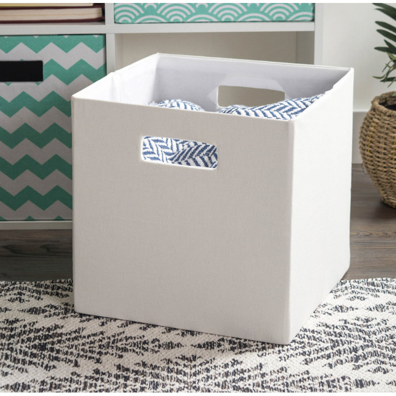 Ebern Designs Solid Fabric Bin & Reviews | Wayfair