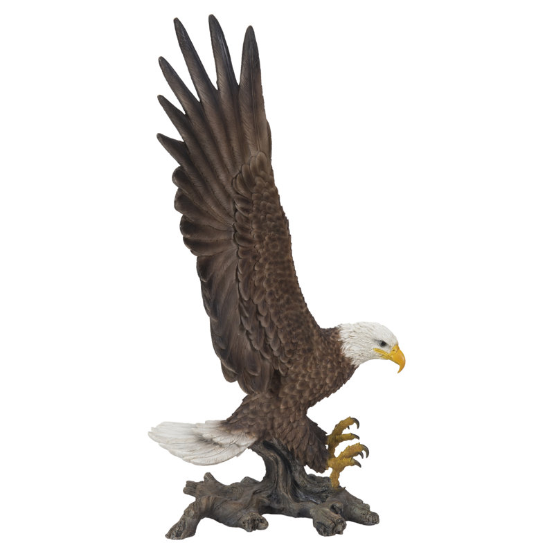 Hi-Line Gift Ltd. Large Flying Eagle Statue | Wayfair