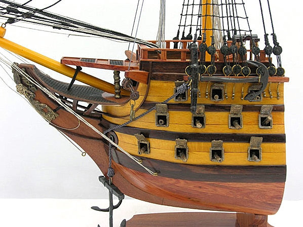 Old Modern Handicrafts Victory Bow Section Model Ship | Wayfair