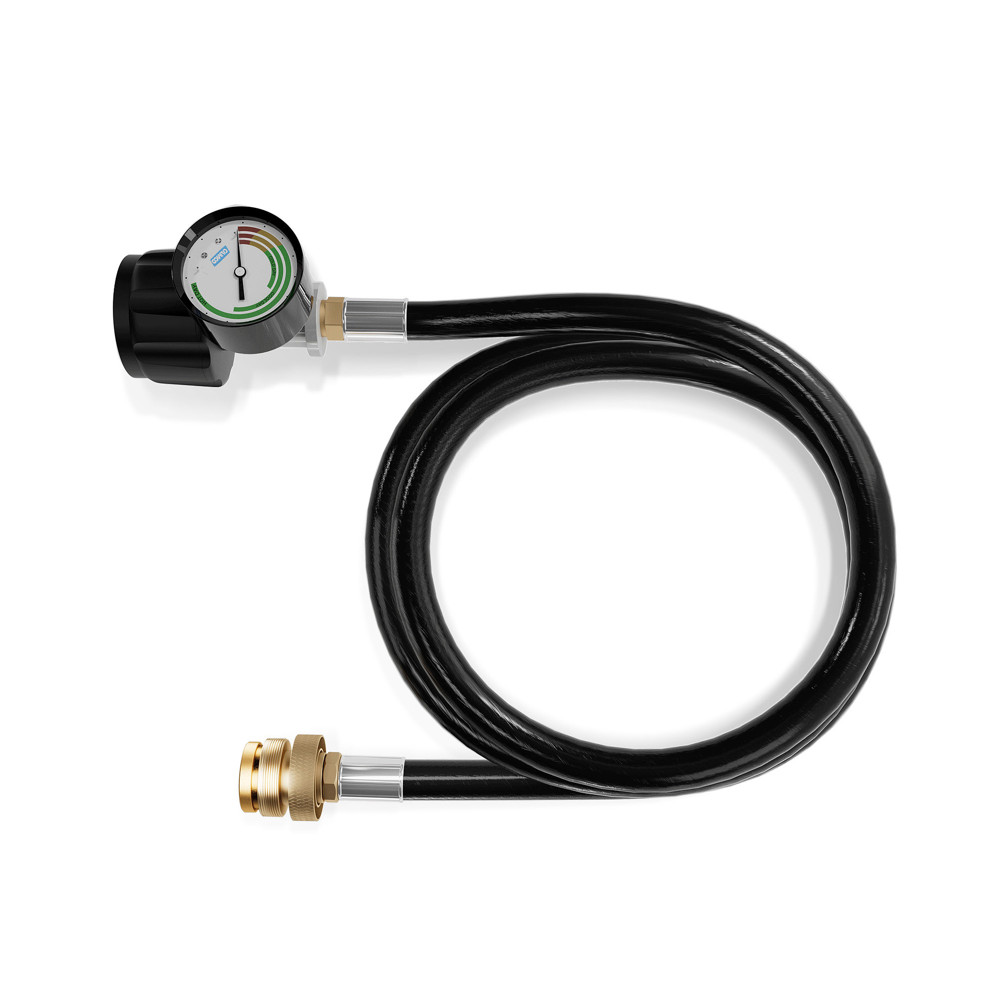 Empava Qcc1/type1 Tank Black Propane Hoses and Pressure Regulators ...