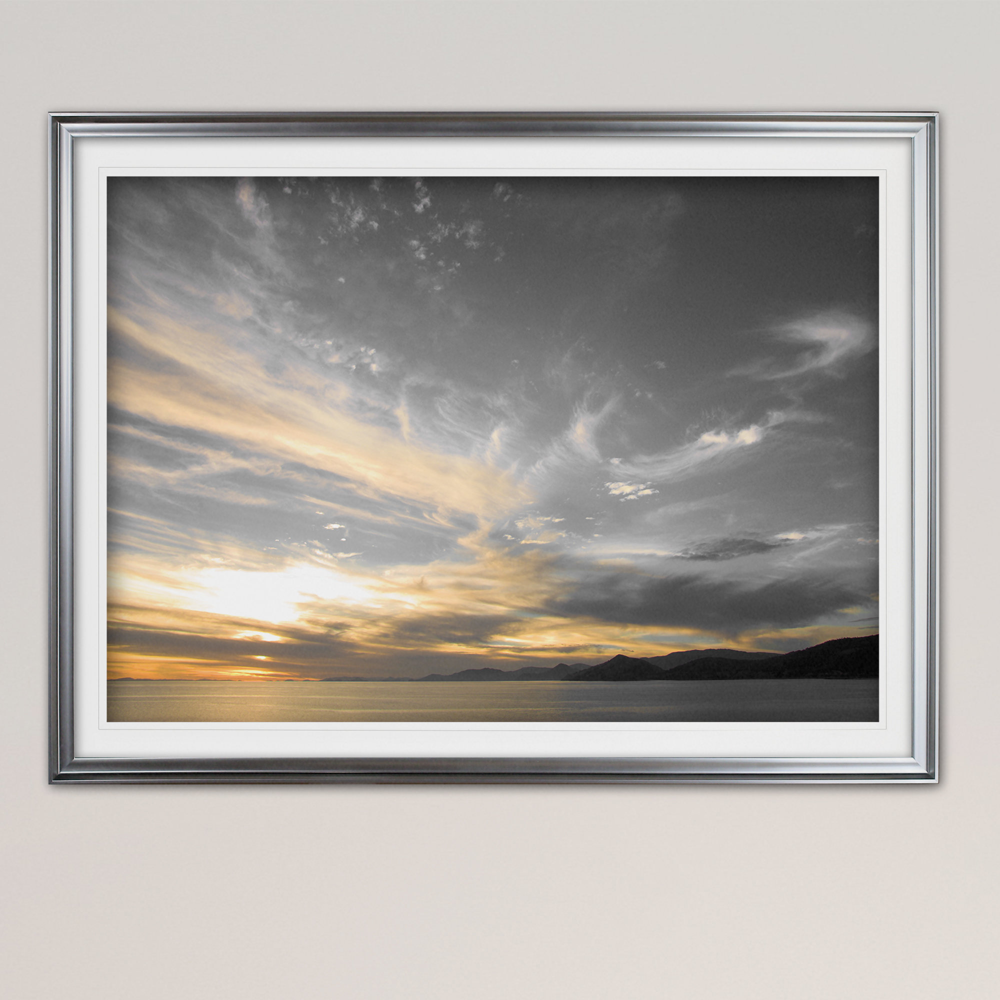 Ebern Designs Sky Above - Picture Frame Print | Wayfair