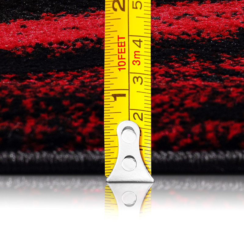 17 Stories Cassina Dhurrie Red Rug & Reviews | Wayfair.co.uk