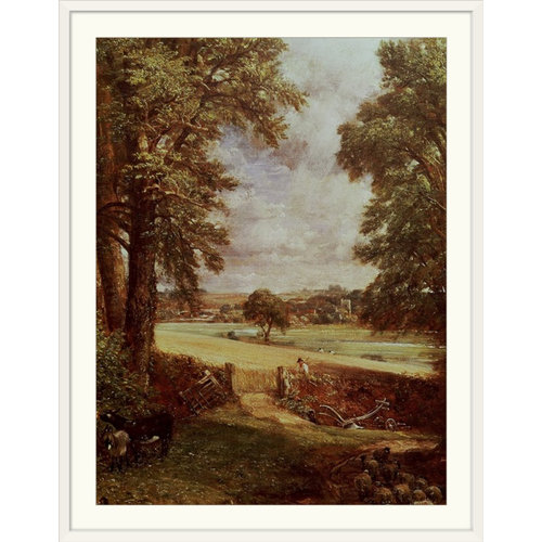 Vault W Artwork John Constable The Cornfield, Detail Of The Harvester ...