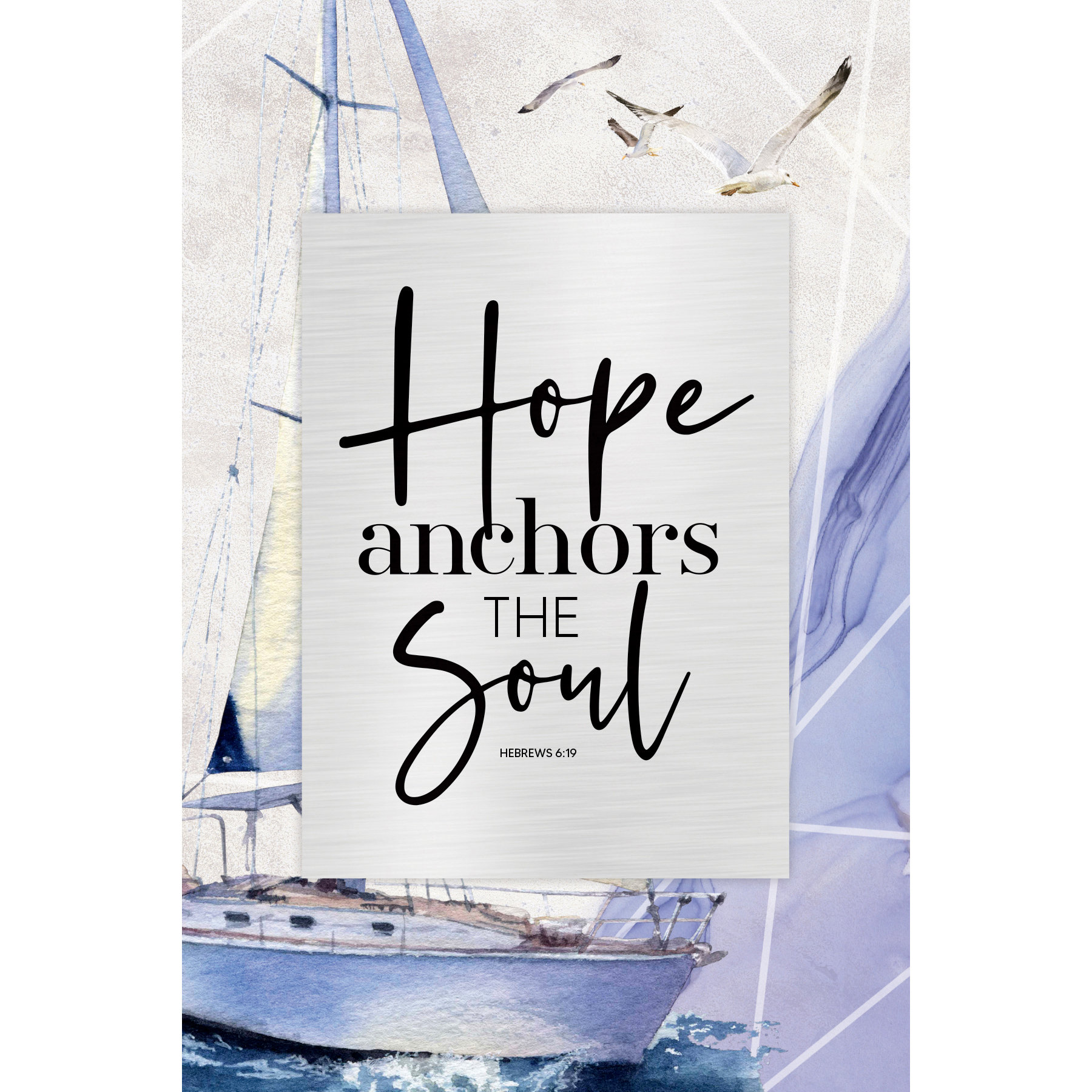 Trinx Hope Anchors The Soul Wall Décor | Wayfair