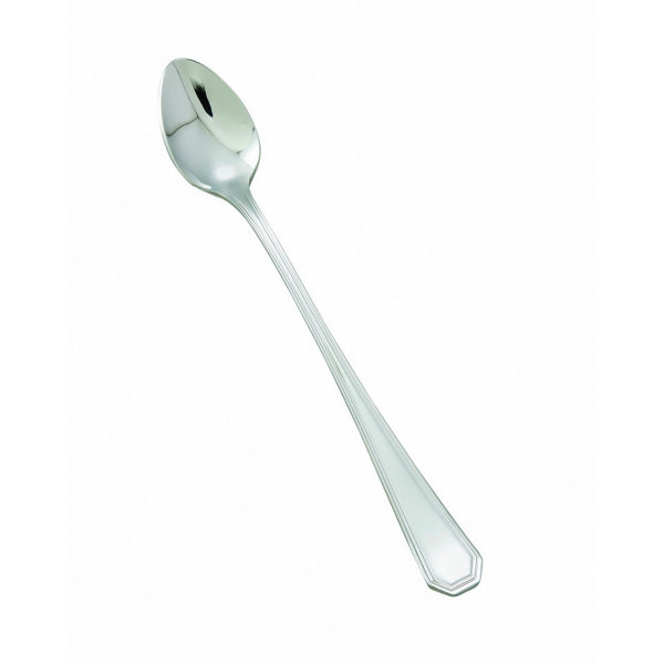 Winco Victoria Stainless-Steel Iced Tea Spoon, Extra Heavyweight, 8 ...