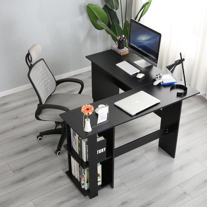 Inbox Zero Meeks 51.2'' Desk & Reviews | Wayfair