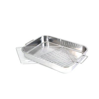 Cook Pro All-In-One Stainless Steel Roasting Pan Yes & Reviews | Wayfair