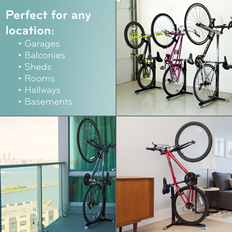 Bike Nook Bicycle Stand, Portable And Stationary Space-saving Rack ...