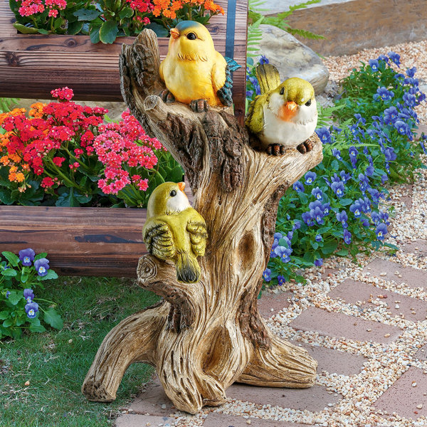 Design Toscano Springtime Serenade Birds Garden Statue | Wayfair