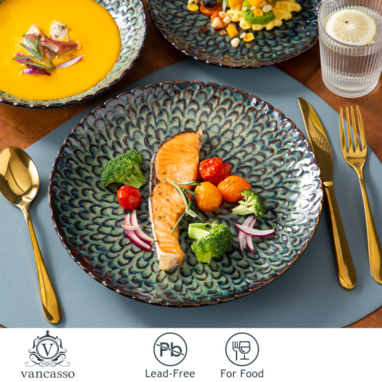 Vancasso Stoneware Dinnerware - Set of 24 | Wayfair.co.uk