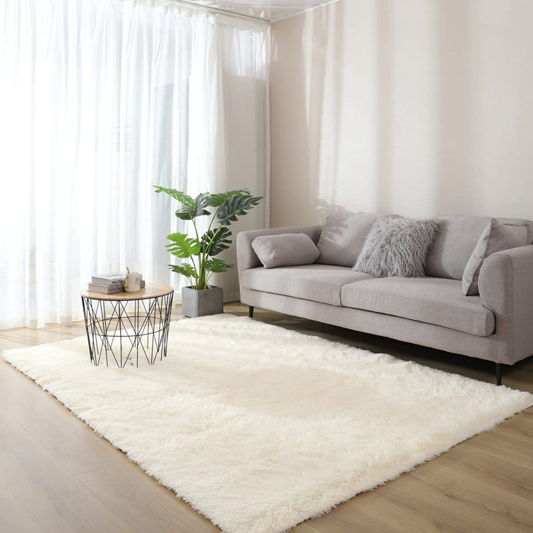 Mercer41 Soft Fluffy Area Rugs For Living Room | Wayfair