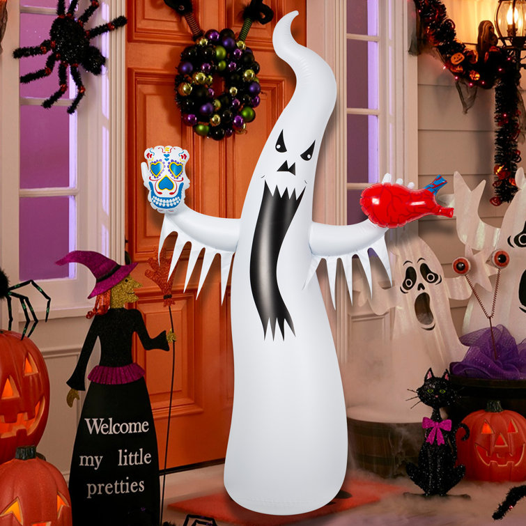 The Holiday Aisle® Halloween Ghost Inflatable | Wayfair
