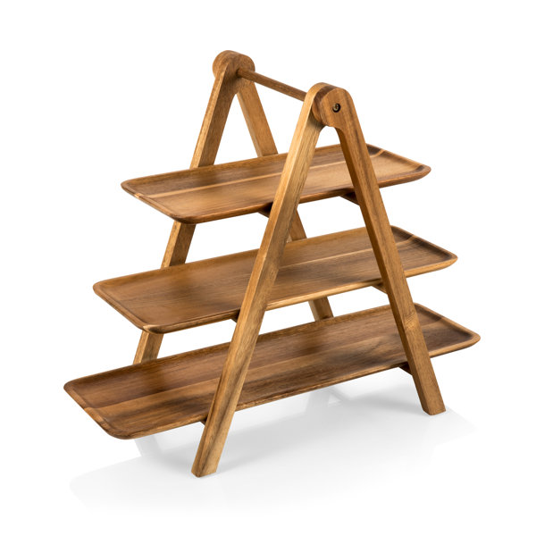Union Rustic Austyn Wood Tiered Stand & Reviews | Wayfair