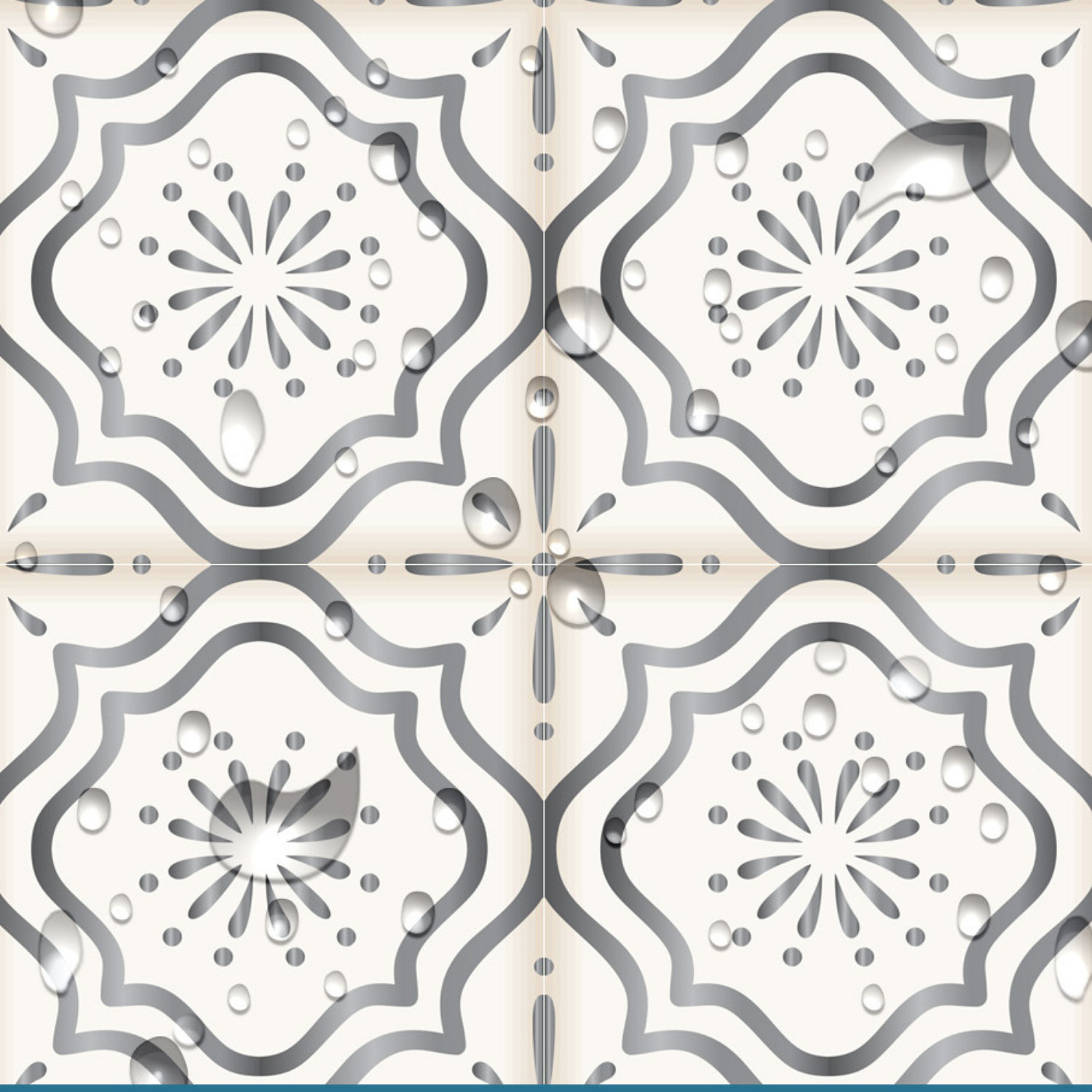 Mi Alma 7" x 7" Vinyl Peel & Stick Mosaic Tile | Wayfair