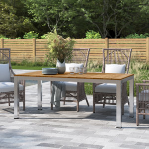 Sand & Stable Reginald Outdoor Dining Table & Reviews | Wayfair