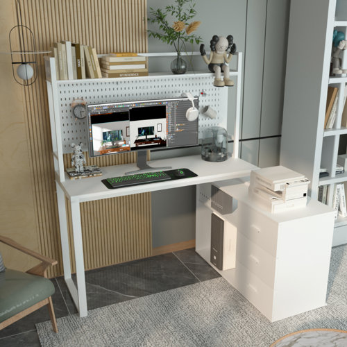 Latitude Run® L-Shape Gaming Desk | Wayfair